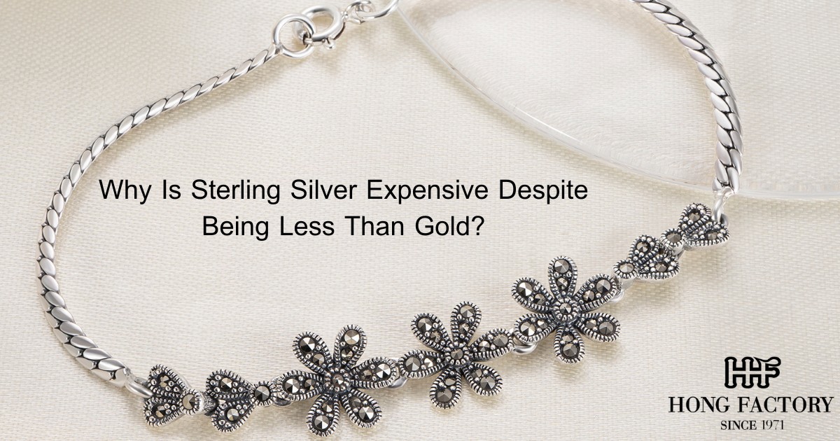 Why Is Sterling Silver Expensive Despite Being Less Than Gold?